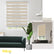 Cordless | Zebra Roller Shades | Burton Pearl – Yellow Blinds Co.